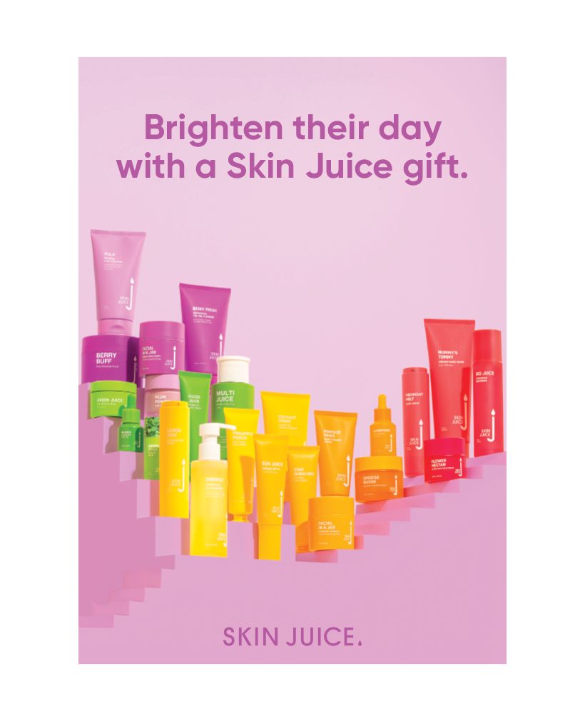 Skin Juice Gifting A5 Poster – Skin Juice Wholesale